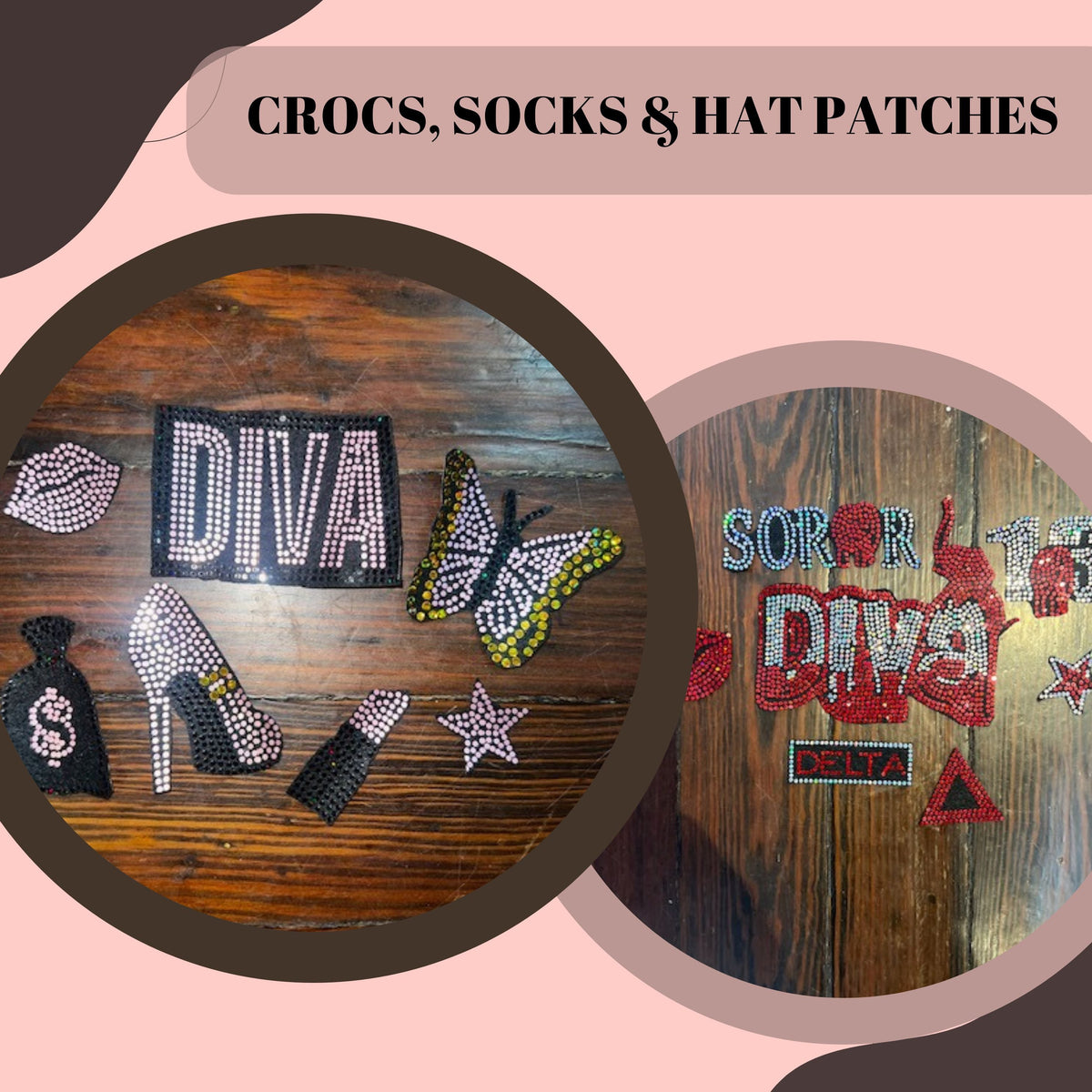 Croc Socks and Hats Patches – Page 2 – PATCH PRINCESS