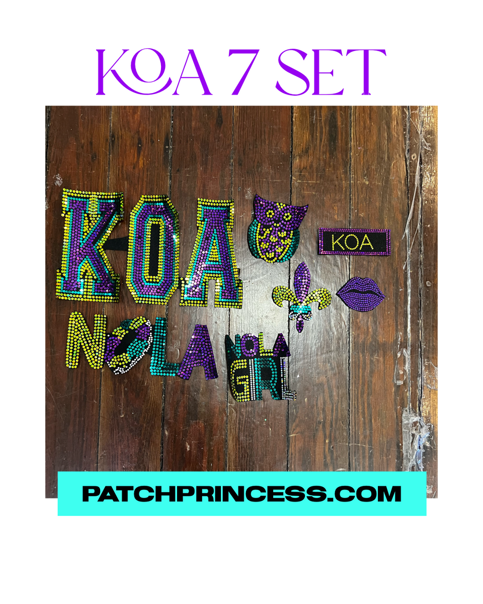 KOA 7 SET – PATCH PRINCESS