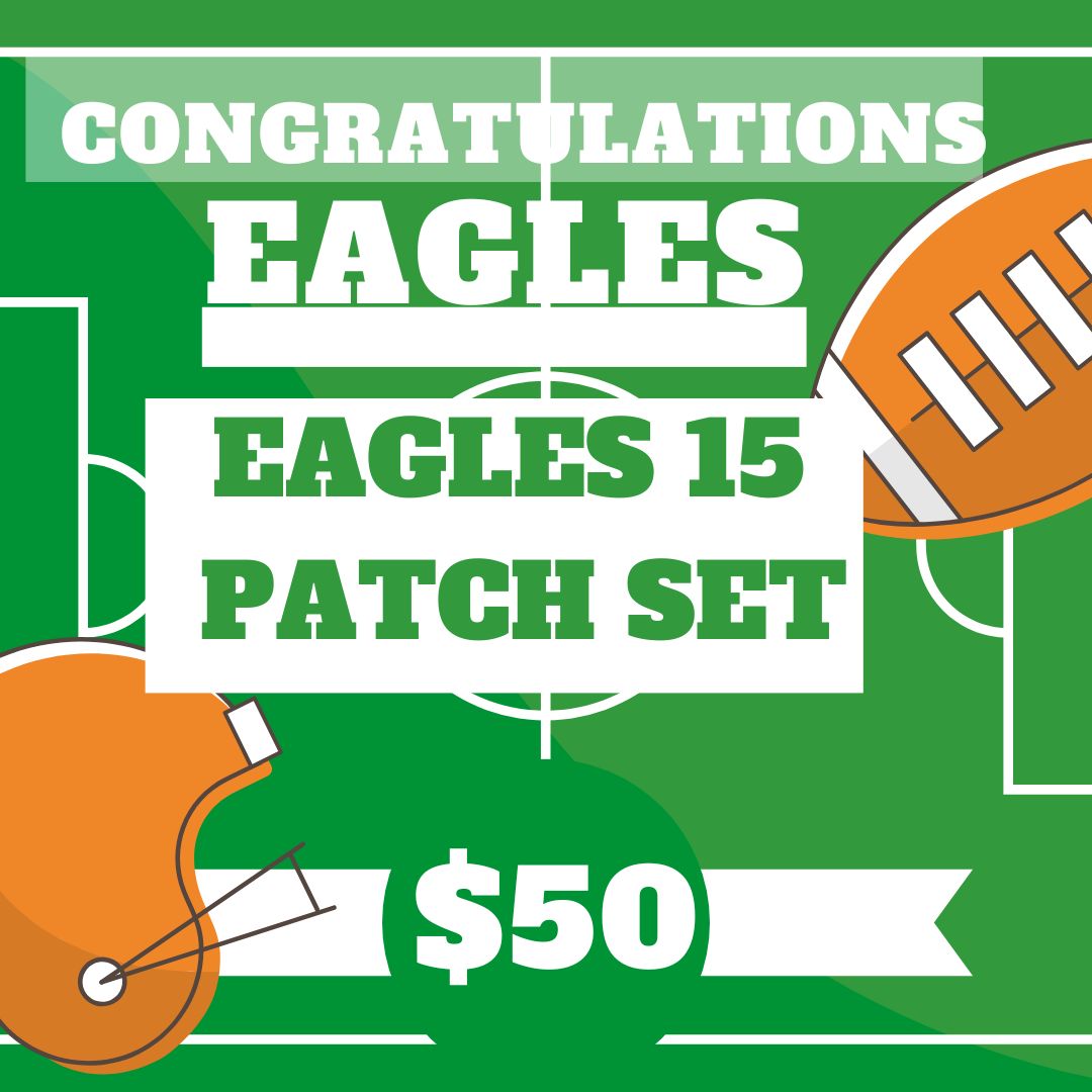 EAGLES 15 SET – PATCH PRINCESS