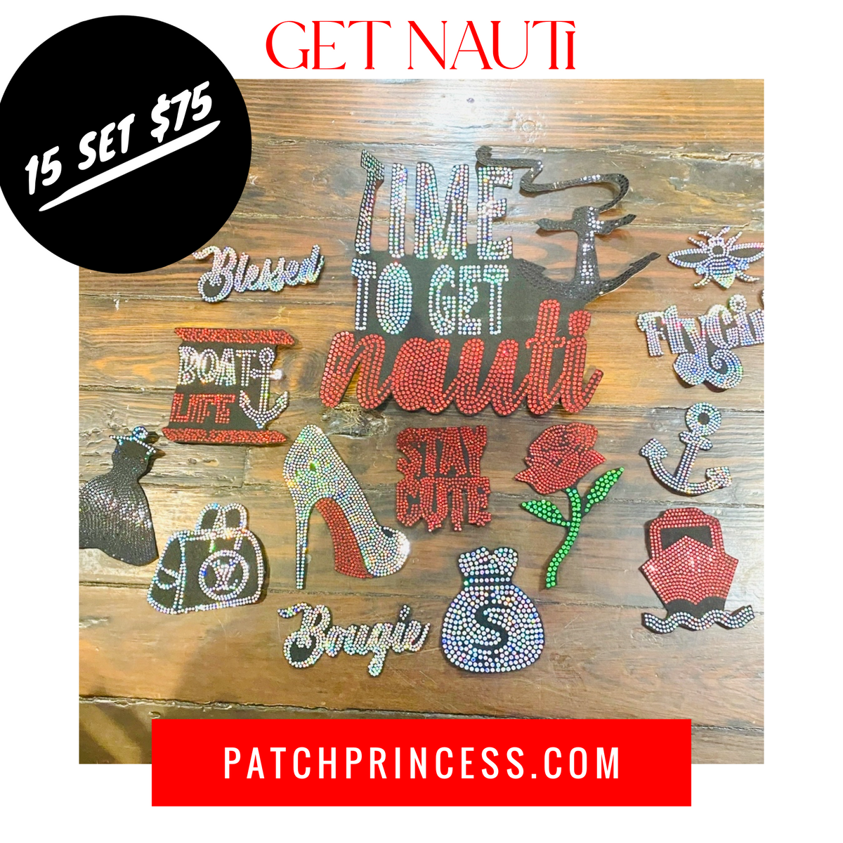 GET NAUTI JACKET BAG – PATCH PRINCESS