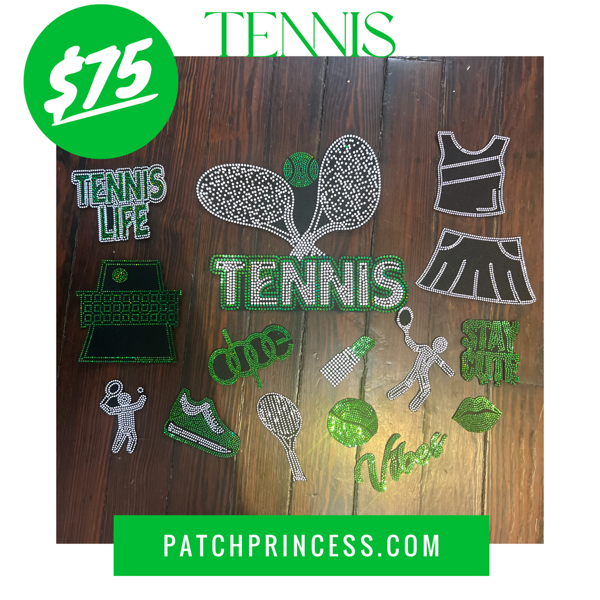 TENNIS 15 SET JACKET BAG – PATCH PRINCESS