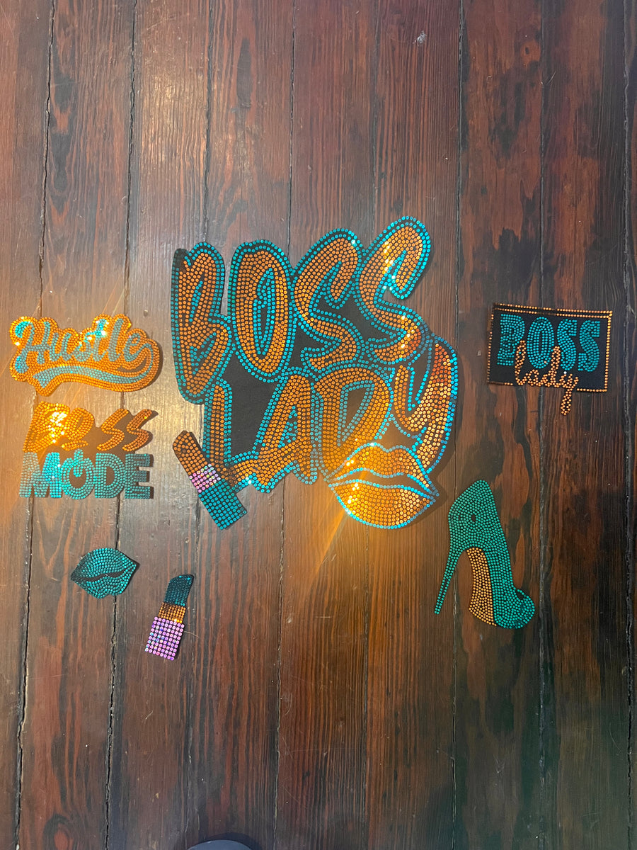 BOSS LADY 7 PATCH SET – PATCH PRINCESS