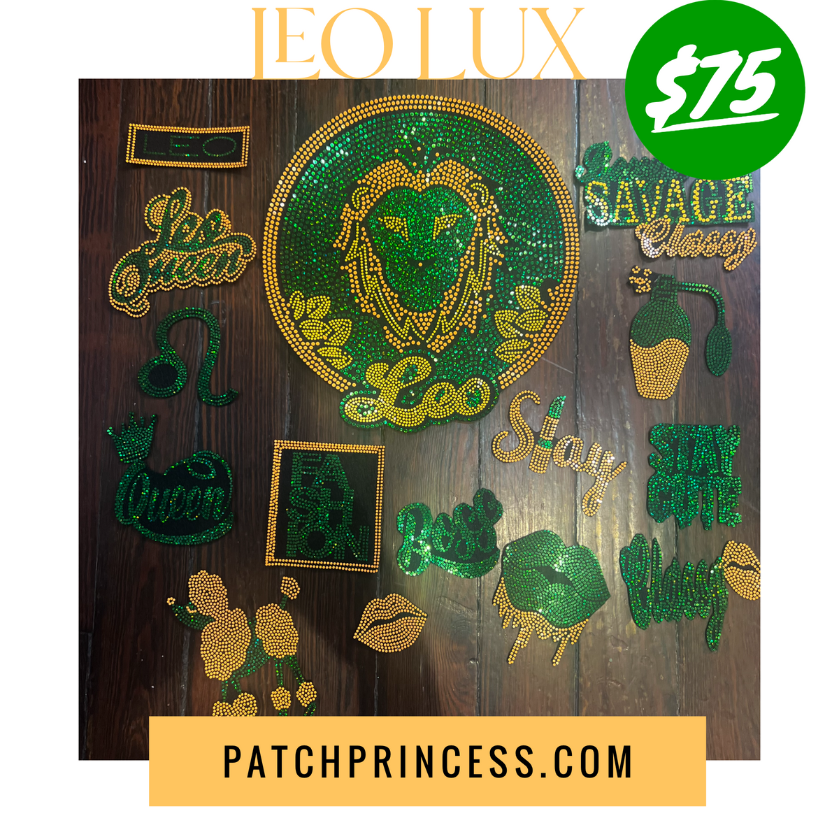 LEO LUX JACKET BAG – PATCH PRINCESS