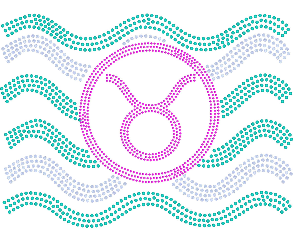 TAURUS TUMBLER BLING TRANSFERS – PATCH PRINCESS