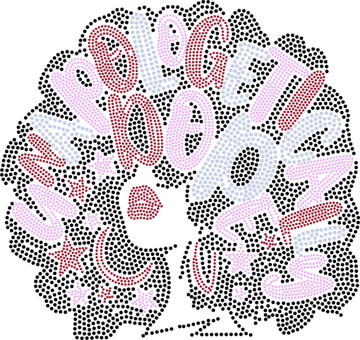 UNAPOLOGETICALLY DOPE BLING TRANSFERS – PATCH PRINCESS