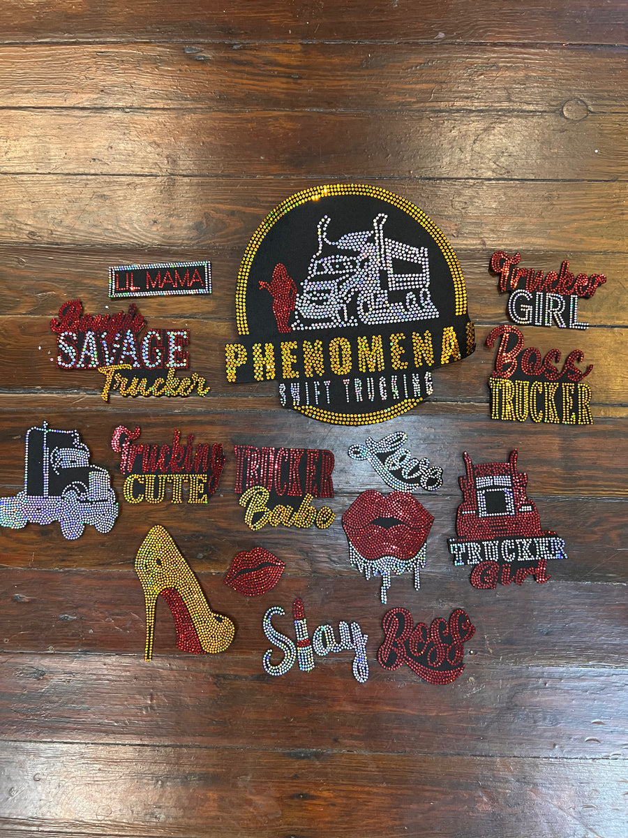 TRUCKER BABE JACKET BAG 15 PATCH SET – PATCH PRINCESS