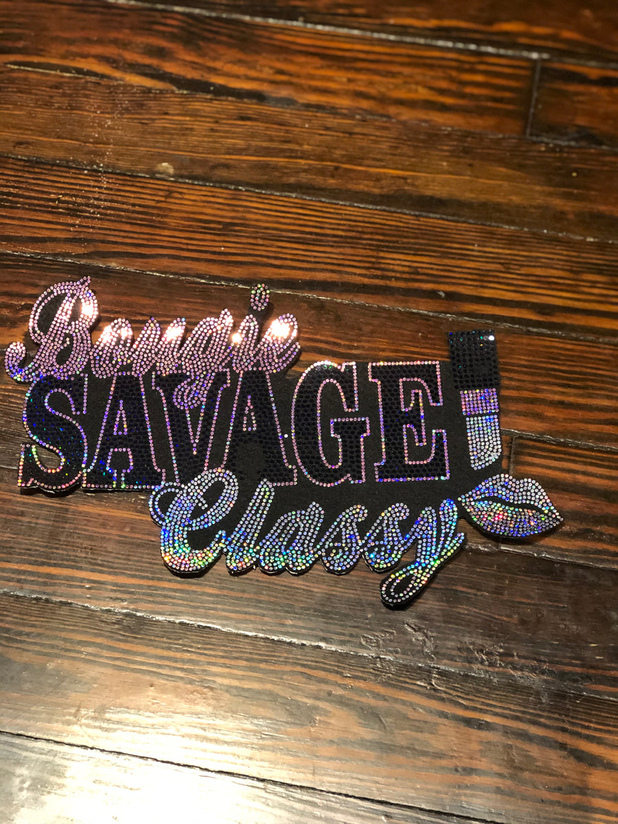 SAVAGE BOUGIE CLASSY BLING PATCH – PATCH PRINCESS