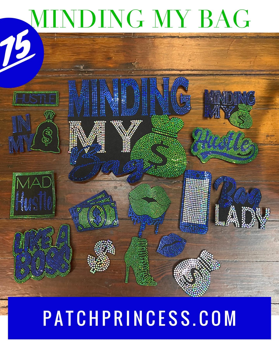 MINDING MY BAG 15 PATCH SET – PATCH PRINCESS