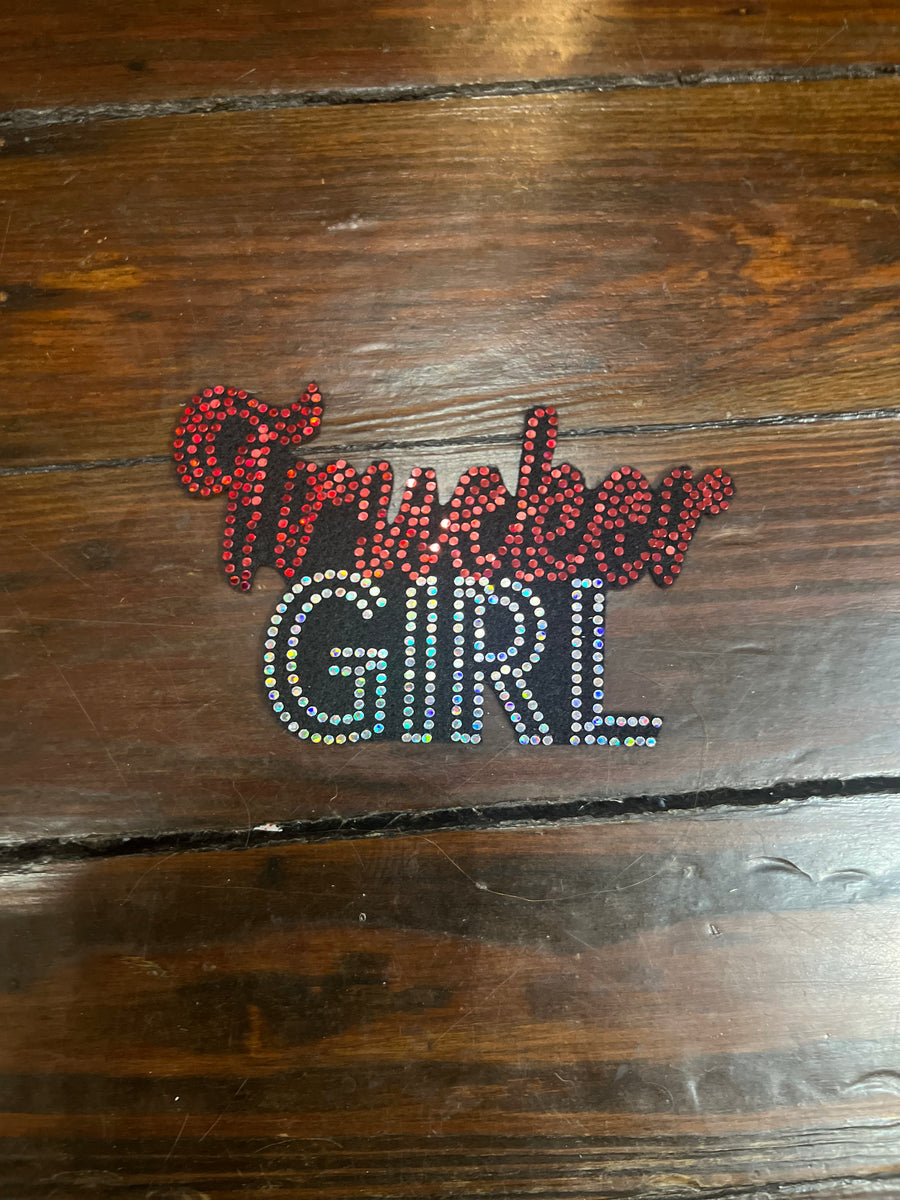 TRUCKER GIRL BLING PATCH – PATCH PRINCESS
