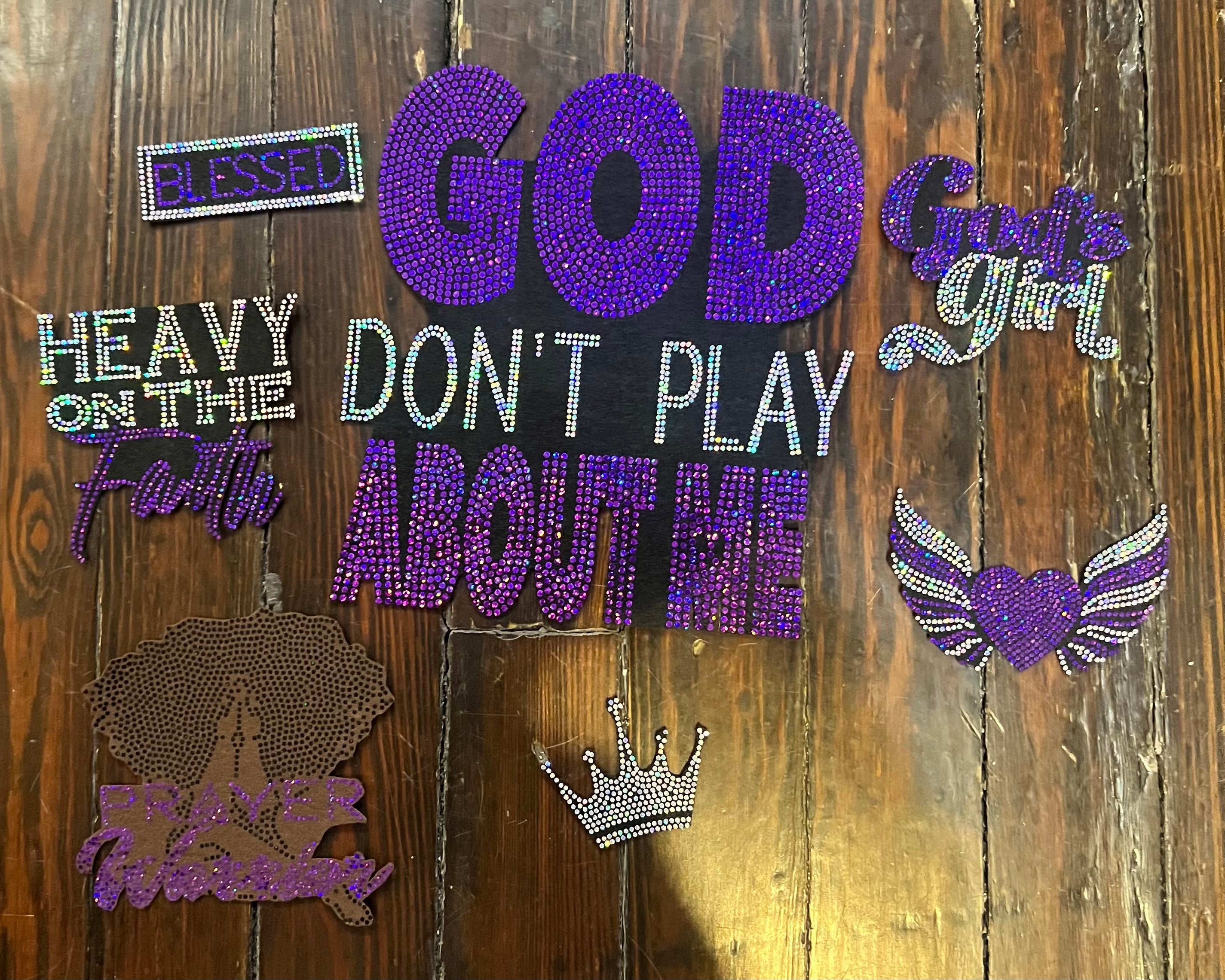 GOD DON’T PLAY ABOUT ME 7 Set – PATCH PRINCESS