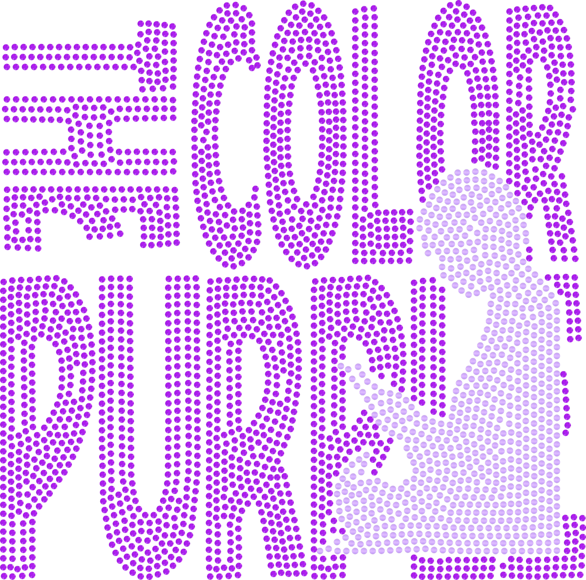 THE COLOR PURPLE BLING TRANSFERS – PATCH PRINCESS