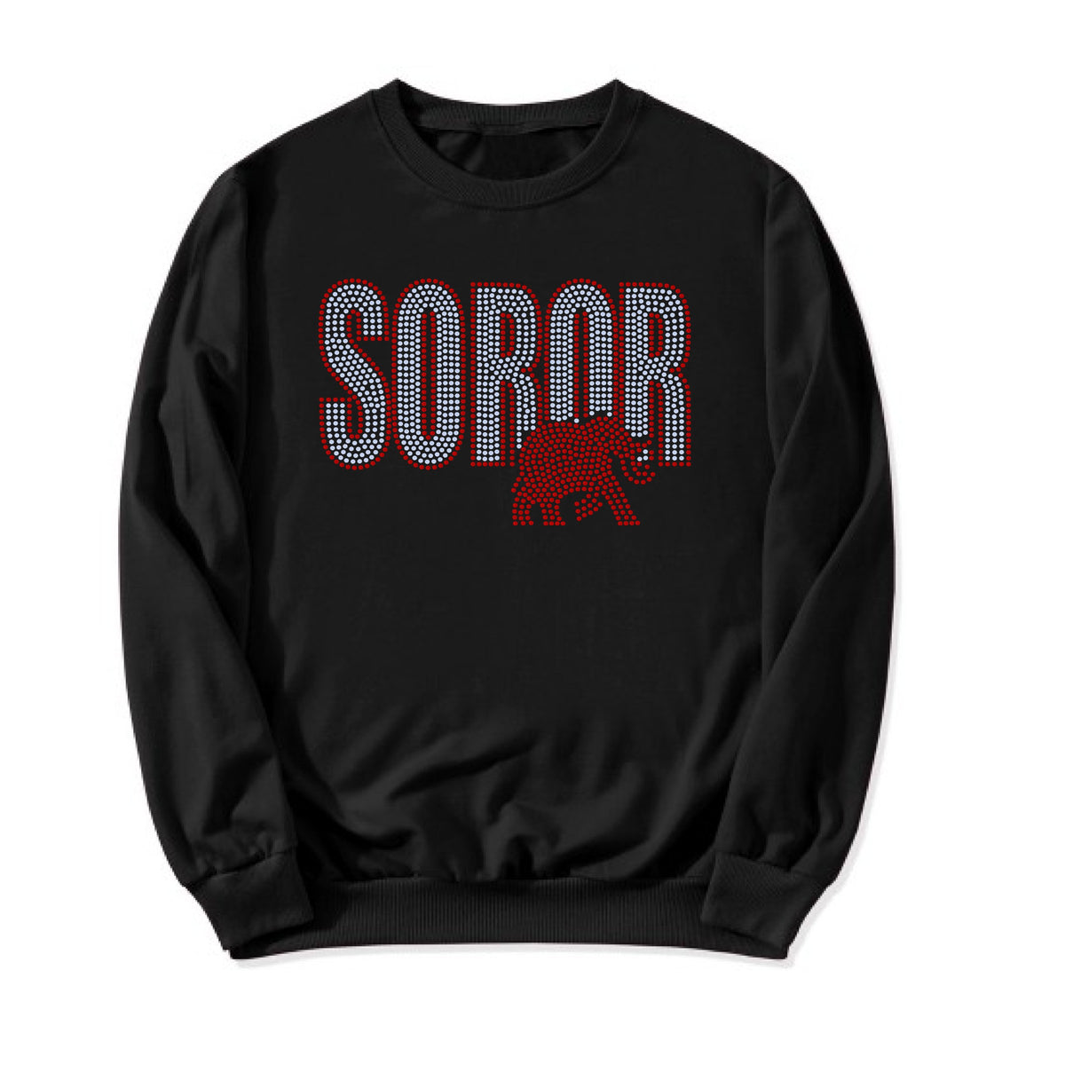 SOROR RED BLING TRANSFERS – PATCH PRINCESS