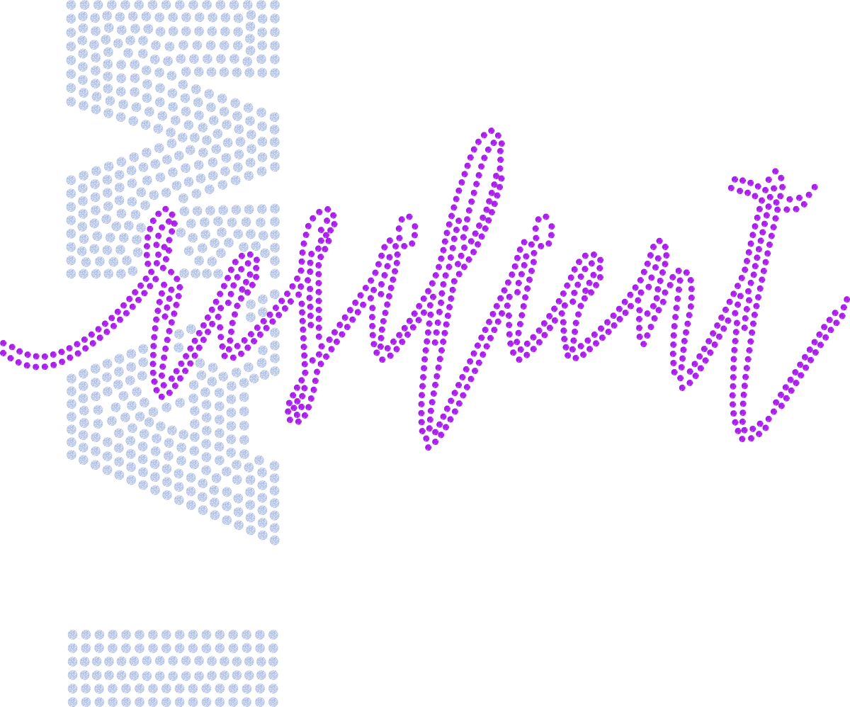 I AM RESILIENT BLING TRANSFERS – PATCH PRINCESS