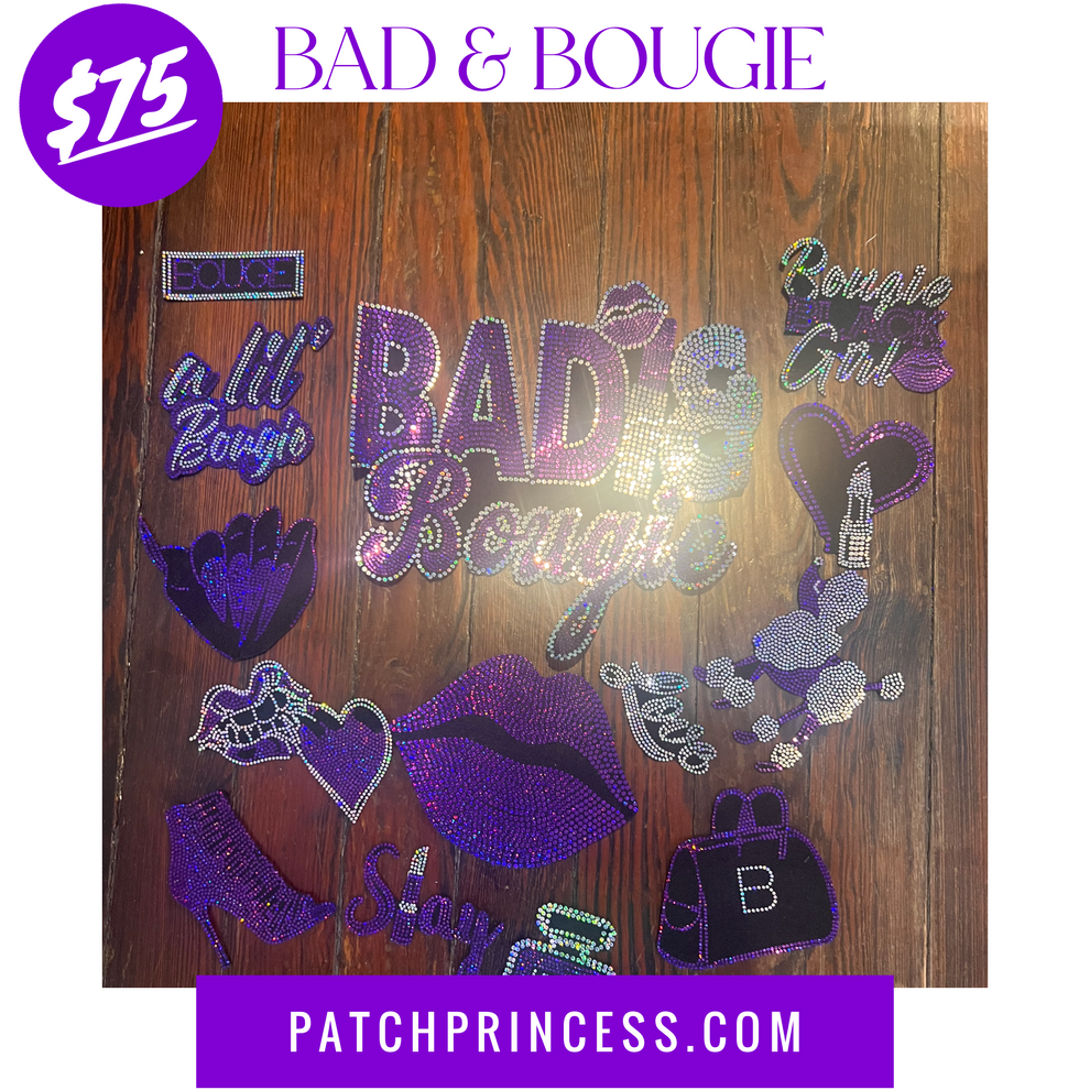BAD & BOUGIE 15 SET JACKET BAG – PATCH PRINCESS
