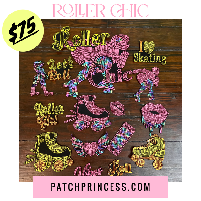 ROLLER CHIC 15 PATCH SET – PATCH PRINCESS