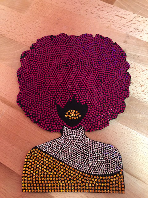 Afro Chic Bling Patch – PATCH PRINCESS