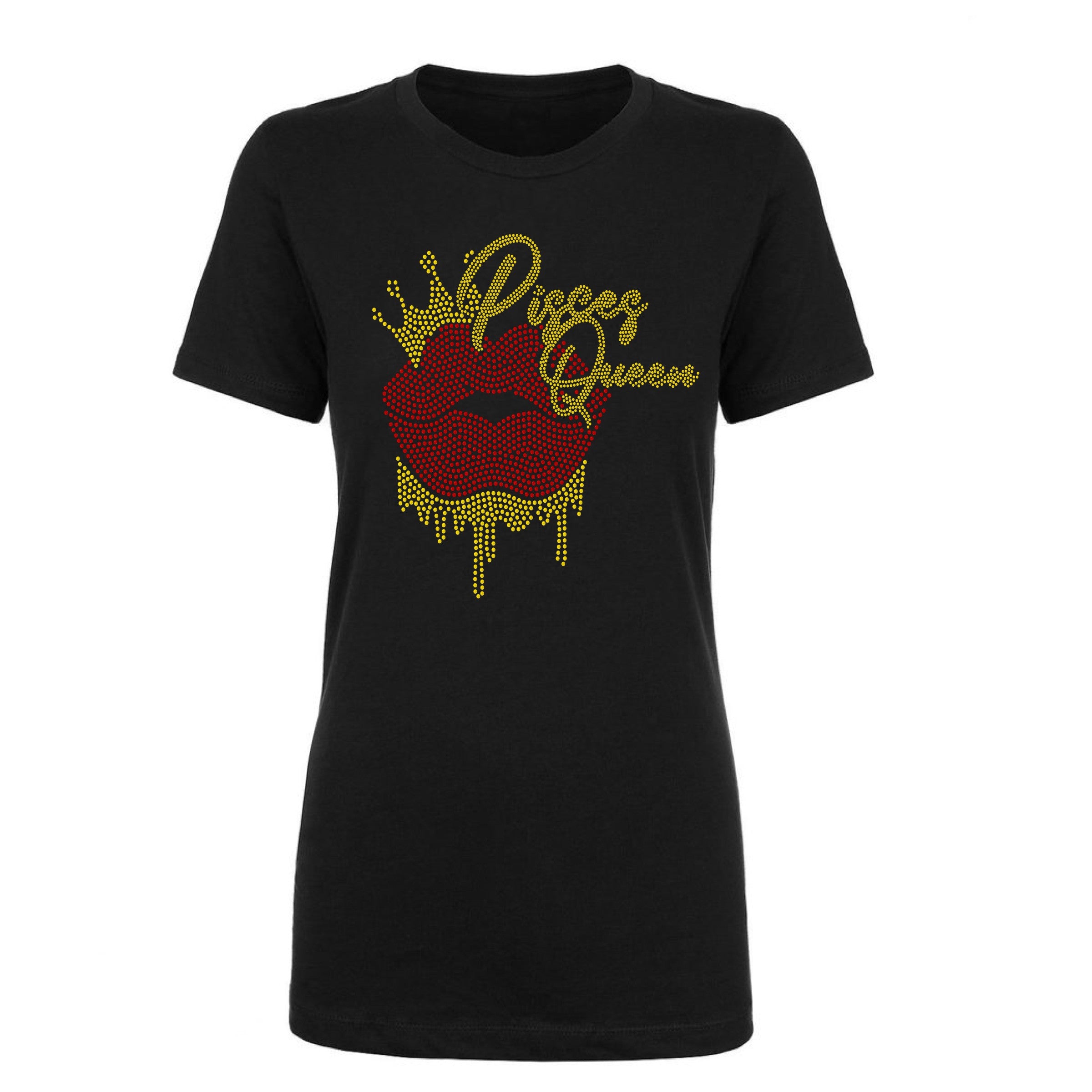 PISCES QUEEN DRIP LIP BLING TRANSFERS – PATCH PRINCESS