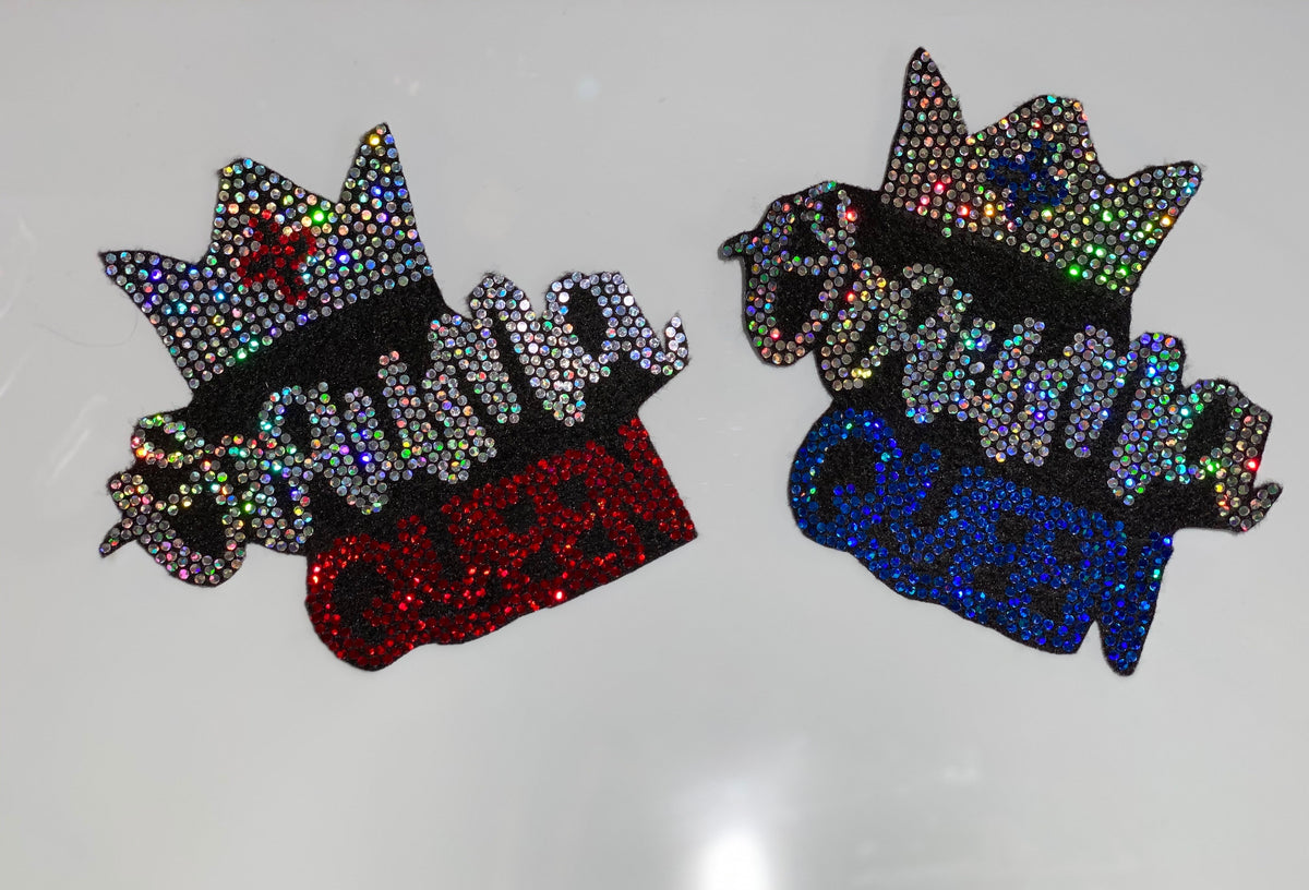 Trauma Queen BLING PATCH – PATCH PRINCESS