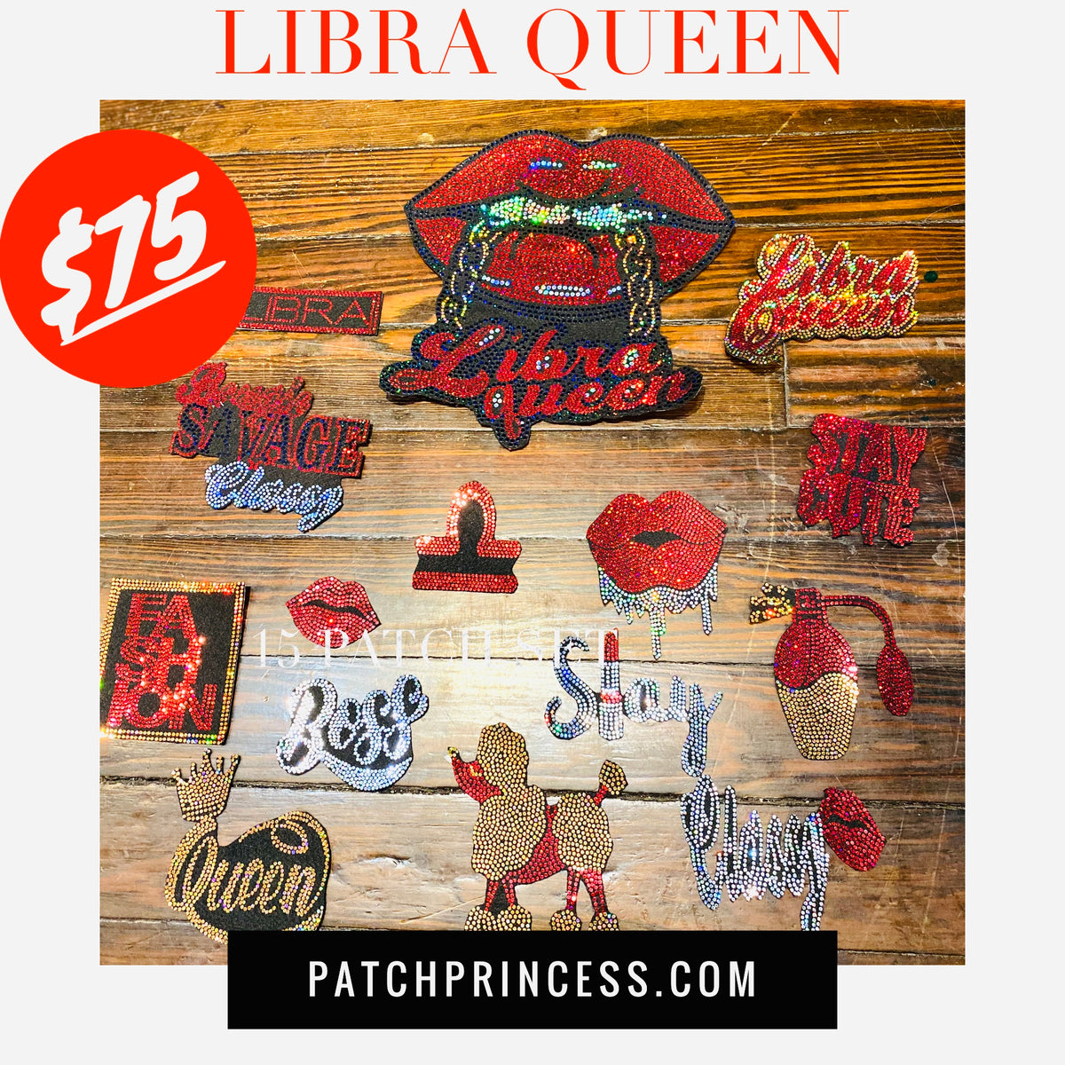 LIBRA QUEEN JACKET BAG – PATCH PRINCESS