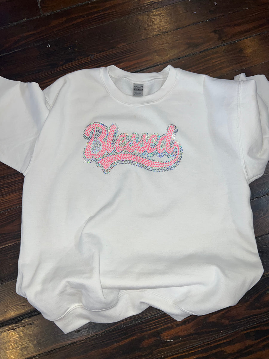 BLESSED BLOCK BLING TRANSFERS – PATCH PRINCESS