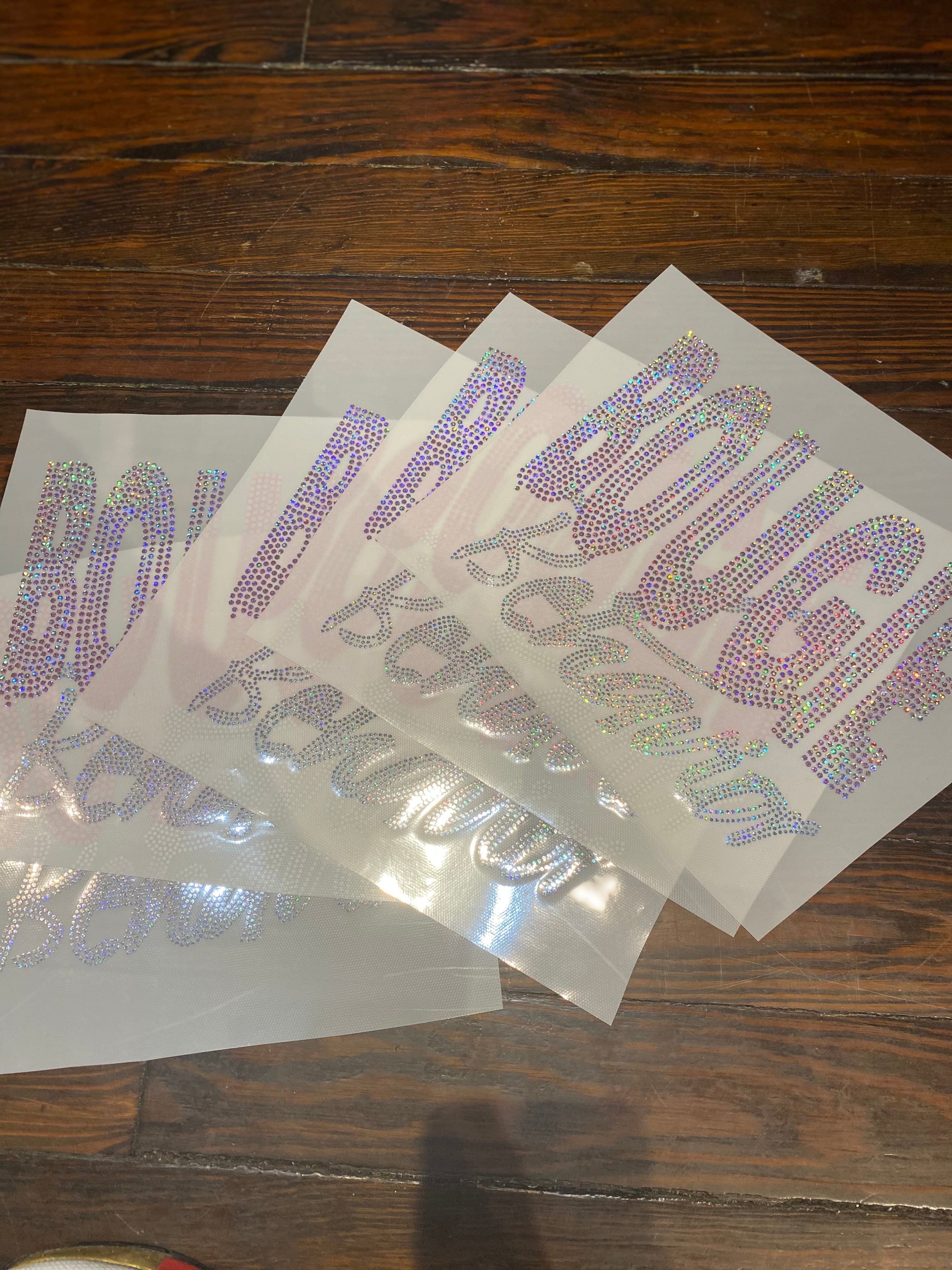 BOUGIE BEHAVIOR BLING TRANSFERS – PATCH PRINCESS